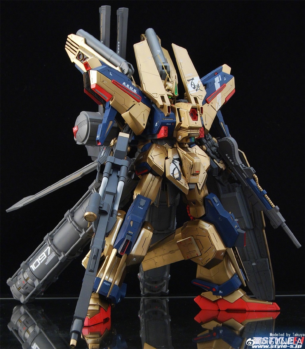 Custom Build: MG 1/100 FA-00100S Full Armor Hyaku Shiki Kai - Gundam ...