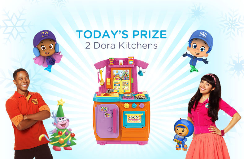 CooCoo4Coupons: Win a Dora Kitchen in the Nick Jr. 12 Days of Christmas ...