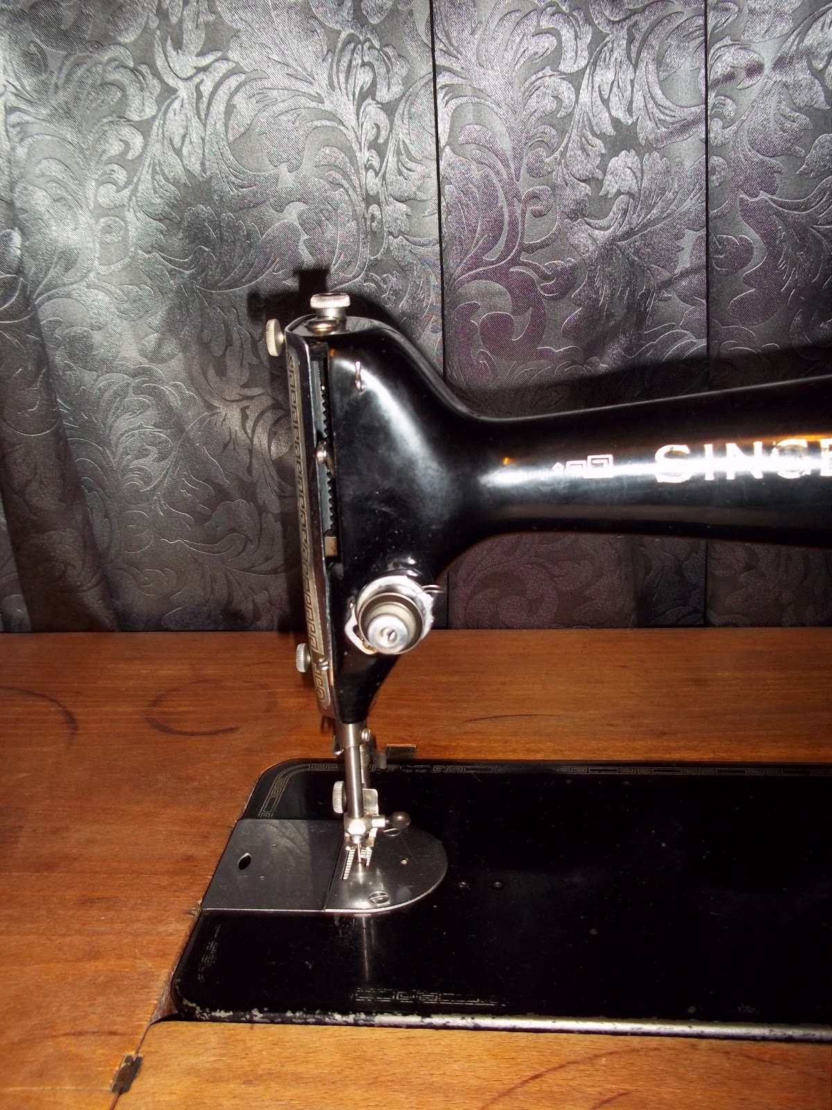 My Singer 201 Treadle Sewing Machine
