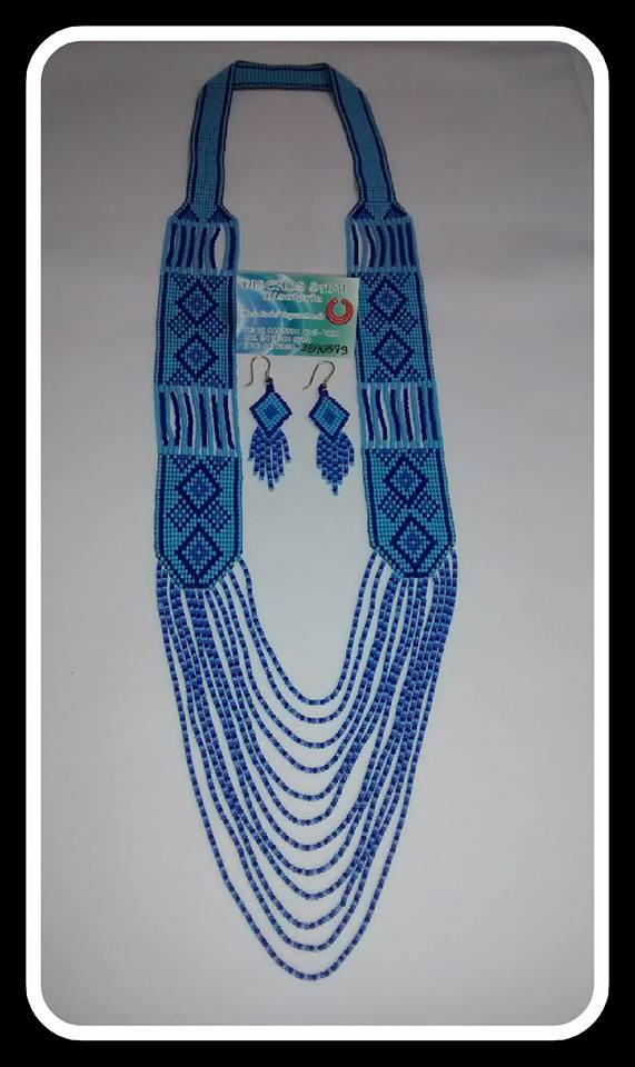 Diseños Sami Bisuteria: www.bisuteriasam.blogspot.com: Collar en Telar