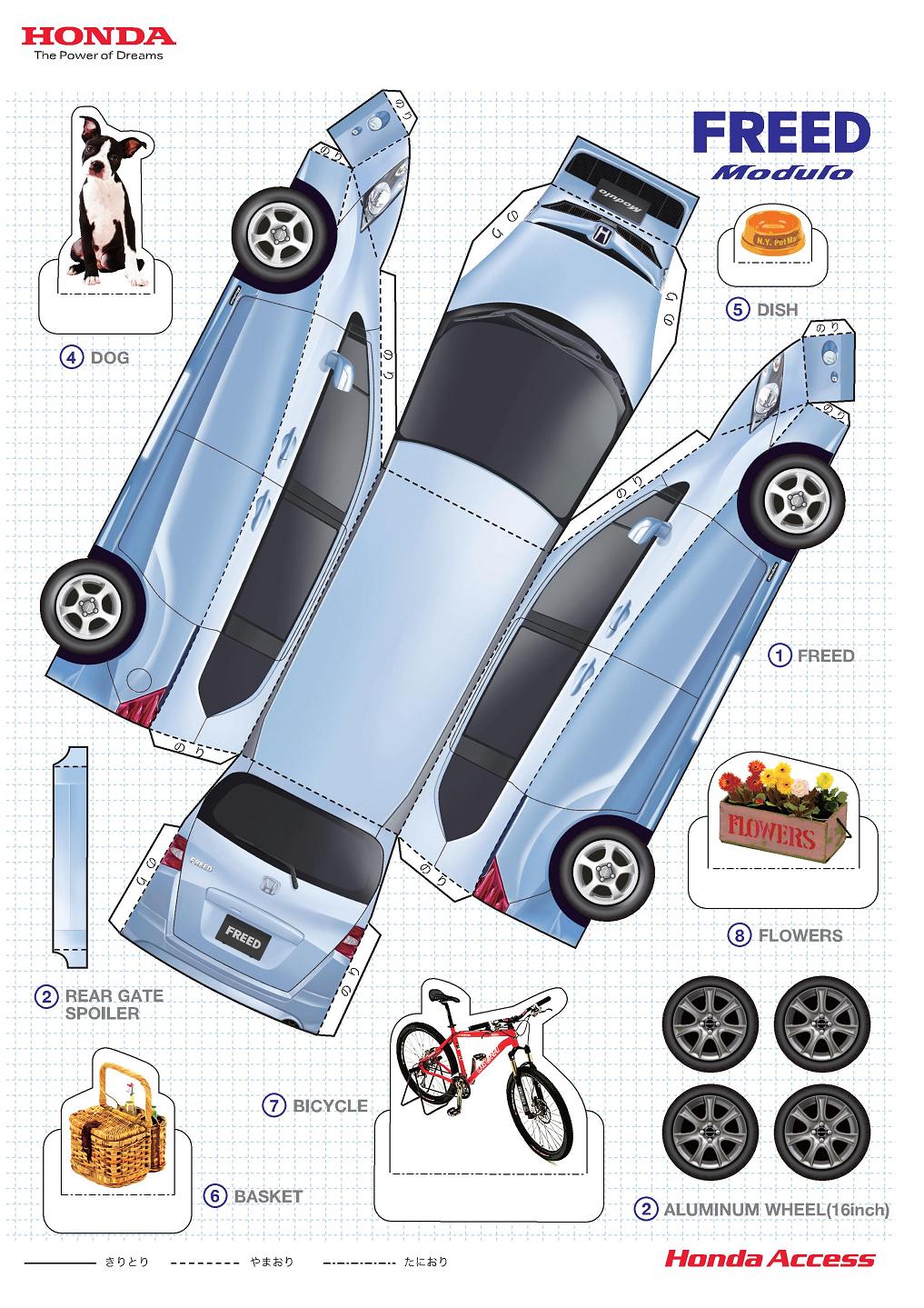 Kumpulan papercraft mobil - Desain Hidupmu