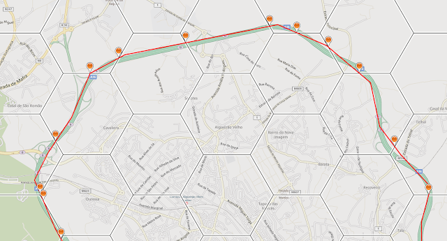 Pedro's Tech Mumblings: Dynamically creating hexagons from real-word ...