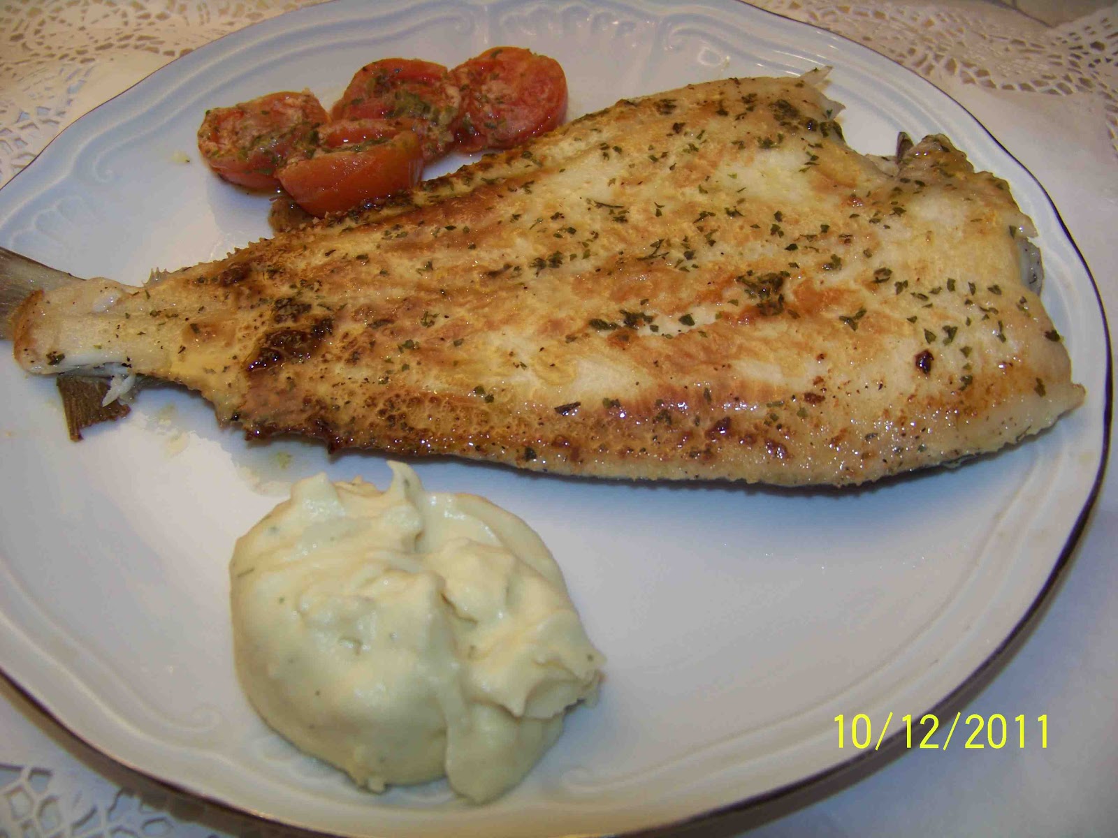 Culinaria y otras cosas: Solla a la plancha