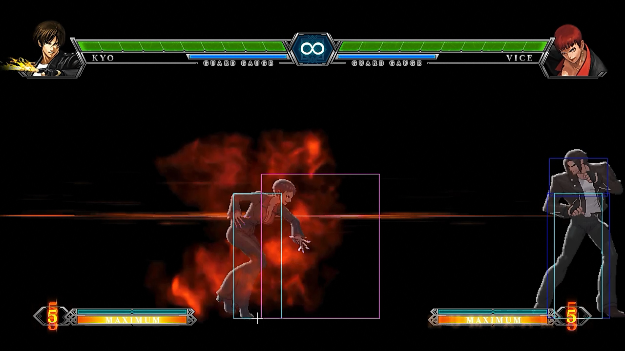 KOF XIII HITBOX: Vice