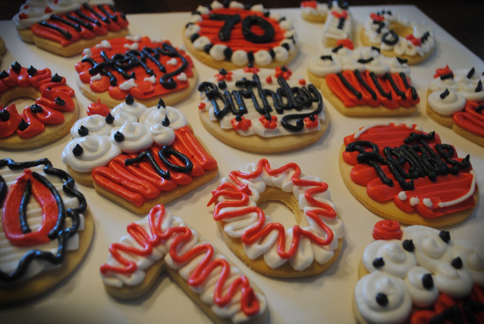 Candace's Cookie Creations: A Sweet 70th Birthday!