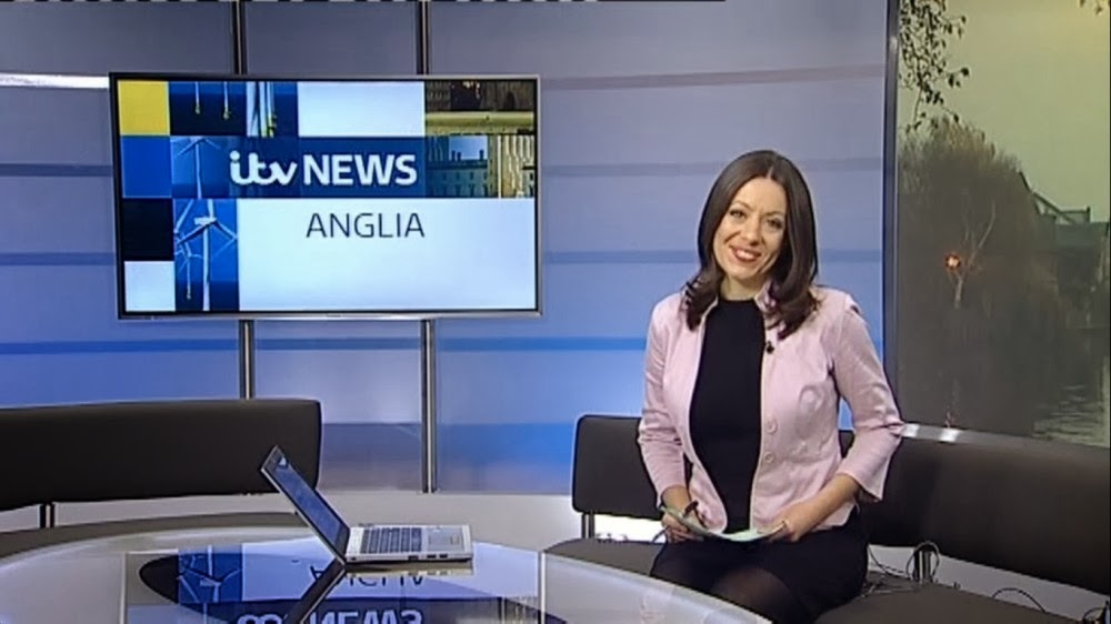 UK Regional News Caps: Tanya Mercer - ITV Anglia