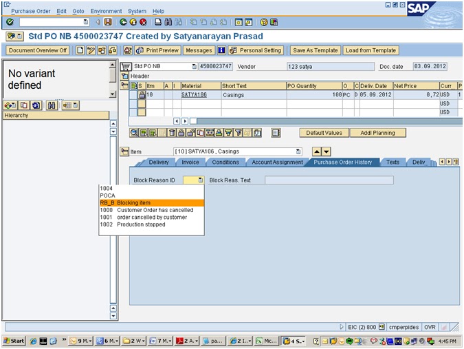 SAP MM : SAP Enhancement package 5 for ECC 6.0