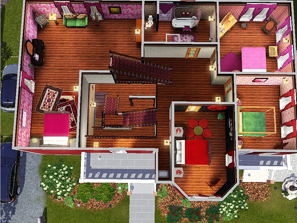 Sims and Just Stuff: Halliwell Manor from Charmed by squarepeg56