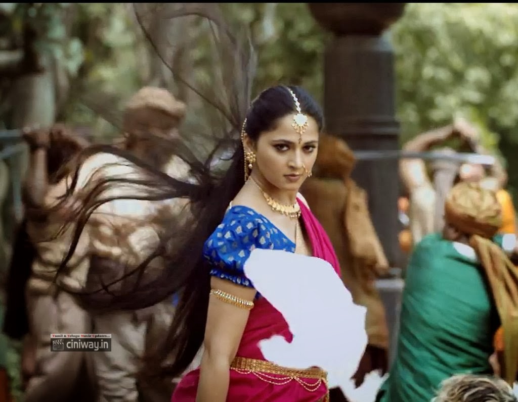 Anushka in Bahubali(Mahabali) Movie Making | cini