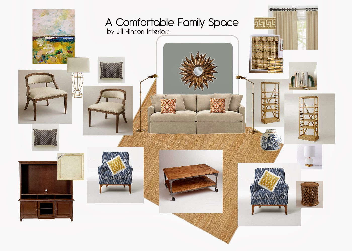How to please everyone when decorating a family room….. | forever*cottage