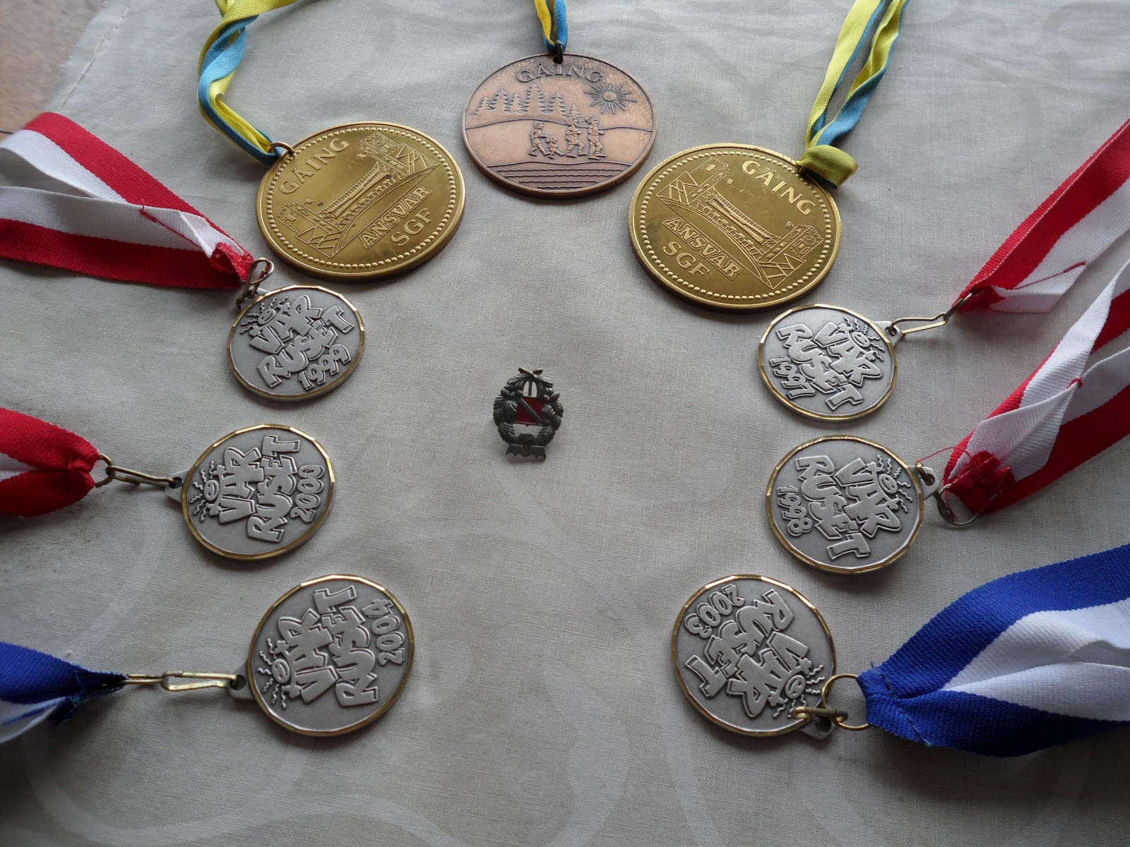 60+-än sen då...?: Mina medaljer