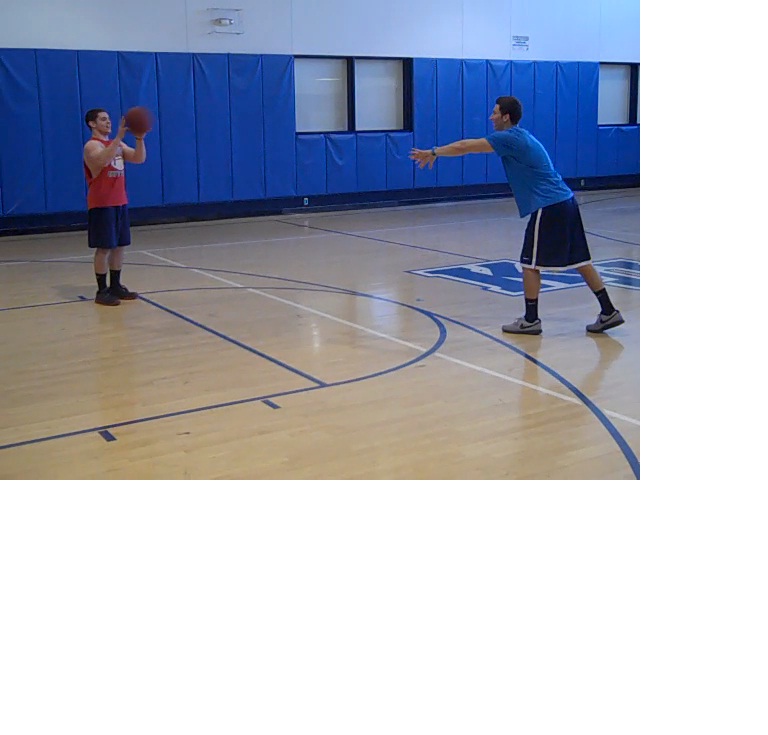 Basketball Passing Chest Pass Follow Through