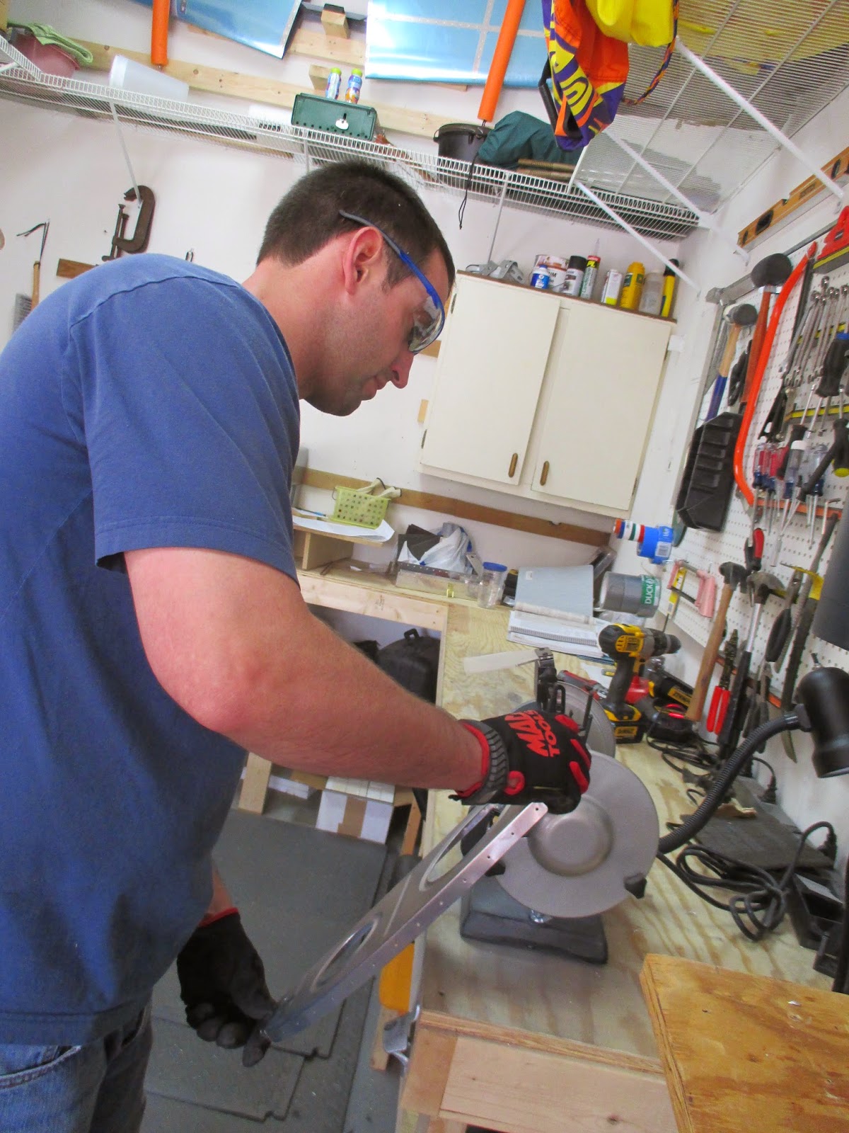 Let's Build a Plane: Left wing conduit run drilled, rear spar deburred ...