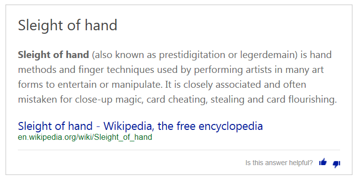 Mister Fweem's Blog: Return of the Grammar Nazi: Sleight vs. Slight