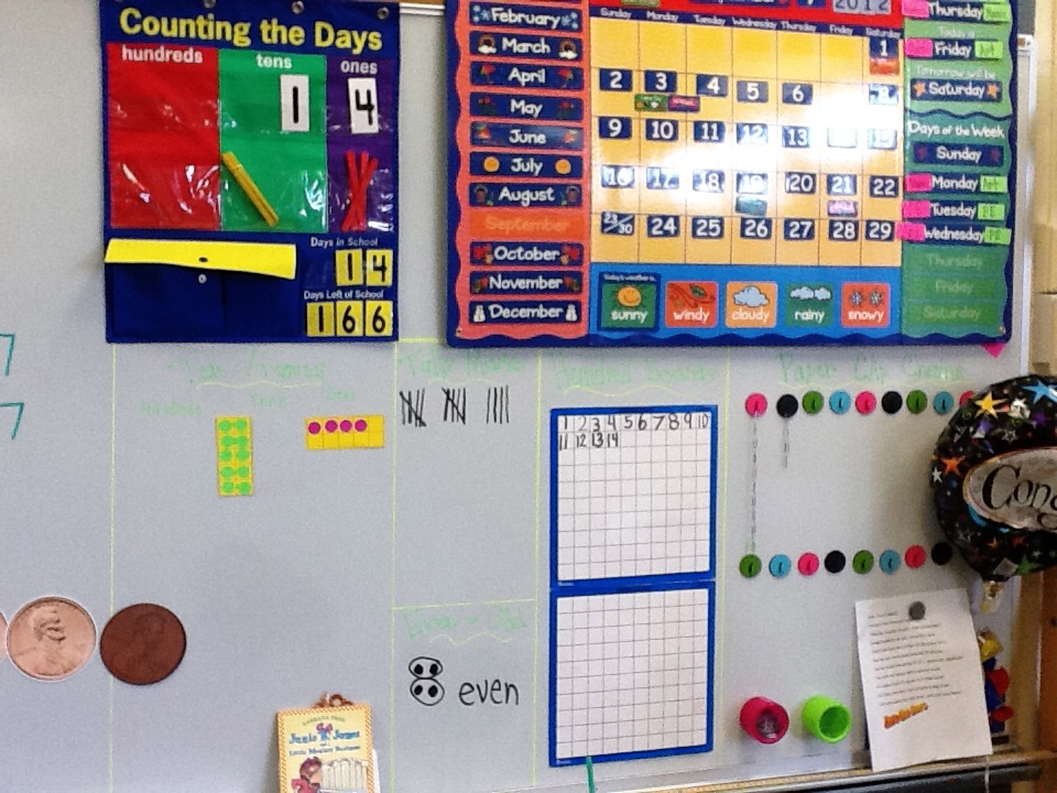 Sunshine, Sand and Scissors: Morning Math Meeting......a.k.a. Calendar Math