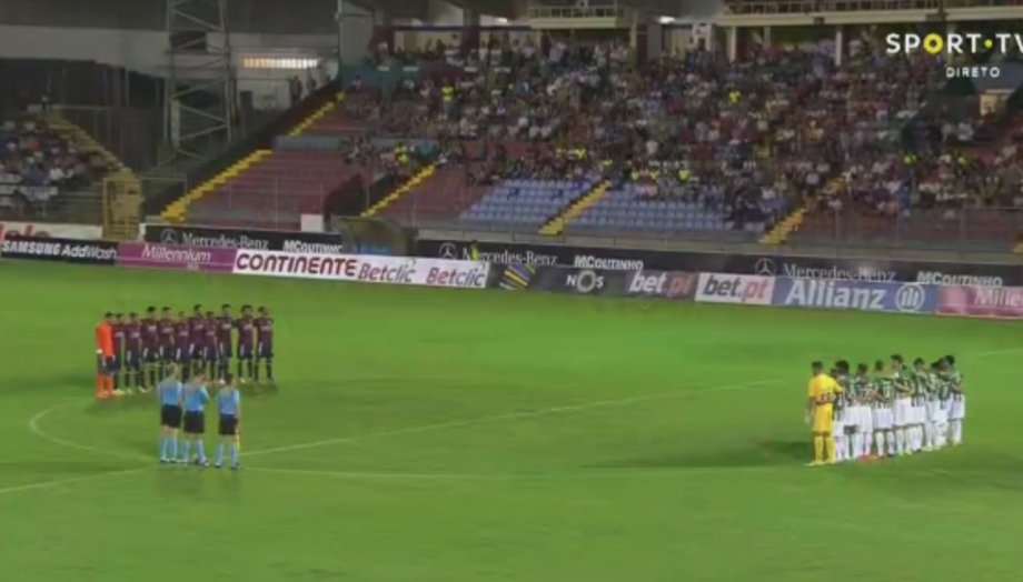 Começou jogo o Chaves vs Setúbal - Valentes Transmontanos