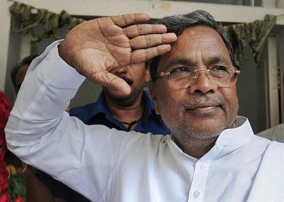 Siddaramaiah elected 28th chief minister of Karnataka ~ Andhra Special