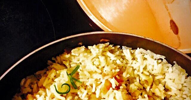 Jo's Blue AGA: Braised Rice