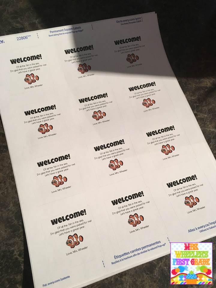 Mrs. Wheeler's First Grade Tidbits: Open House