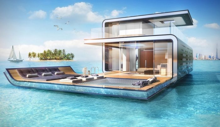 Passion For Luxury : Floating Villa Has An Underwater Level