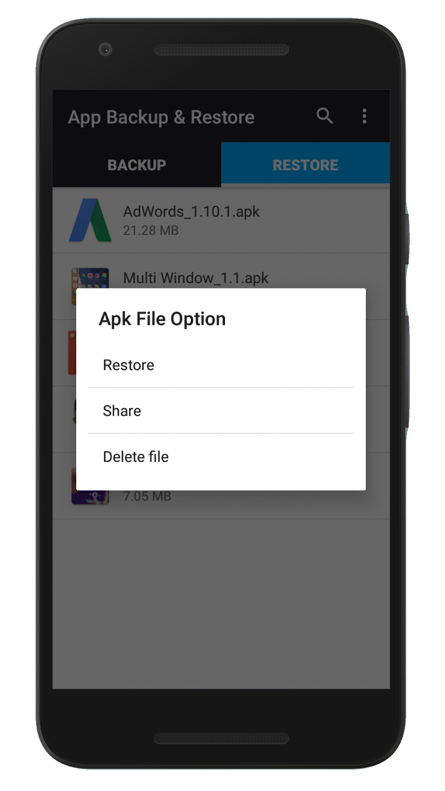 App Backup & Restore: App Backup & Restore