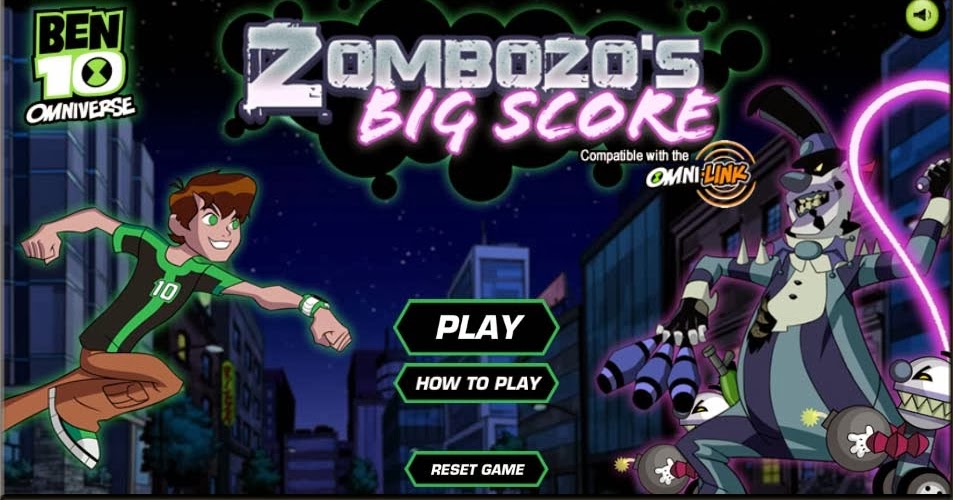 Play Ben 10 Games Free Online: Ben 10 Omniverse Zombozo's Big Score Game