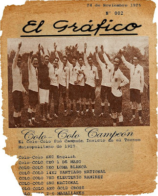 ANOTANDO FÚTBOL *: COLO COLO * PARTE 1