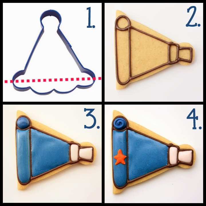 Party Blower Cookies -- Cookies and Cards