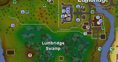 Runescape das Antigas(Runescape Old School): Lumbridge
