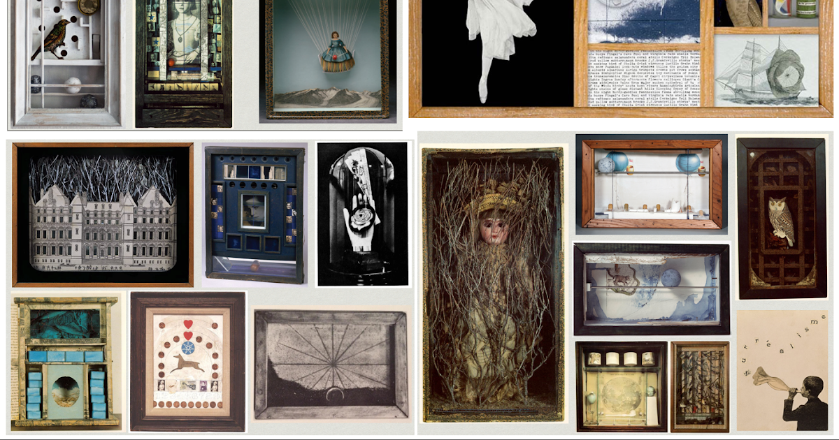 Paris Lucke 3D Artist Blog: Joseph Cornell/Merveille Influence Maps