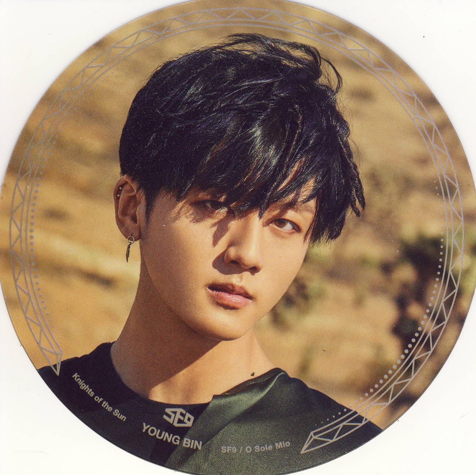 kpop scans: Young Bin ( SF9 ) - Knights Of the Sun The Sun Card ...