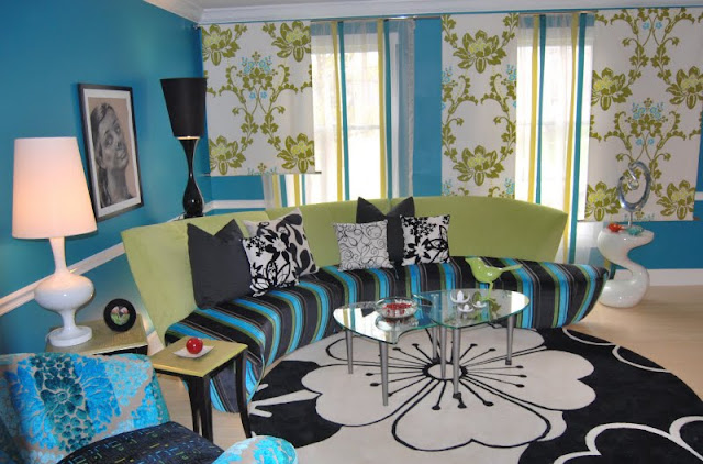 Key Interiors by Shinay: Bold Room Colors