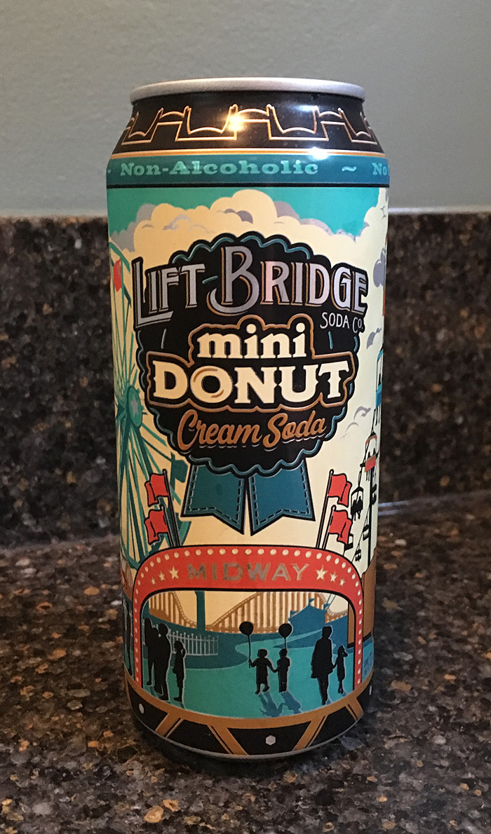 Steve's Root Beer Journal: Lift Bridge Mini Donut Cream Soda