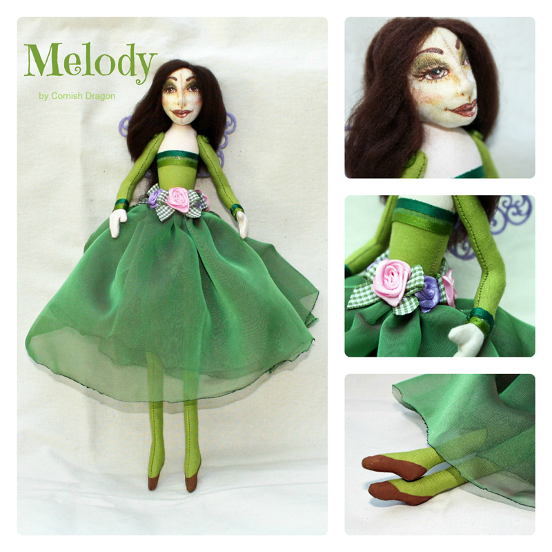 Cornish Dragon: New dolls Ebony and Melody