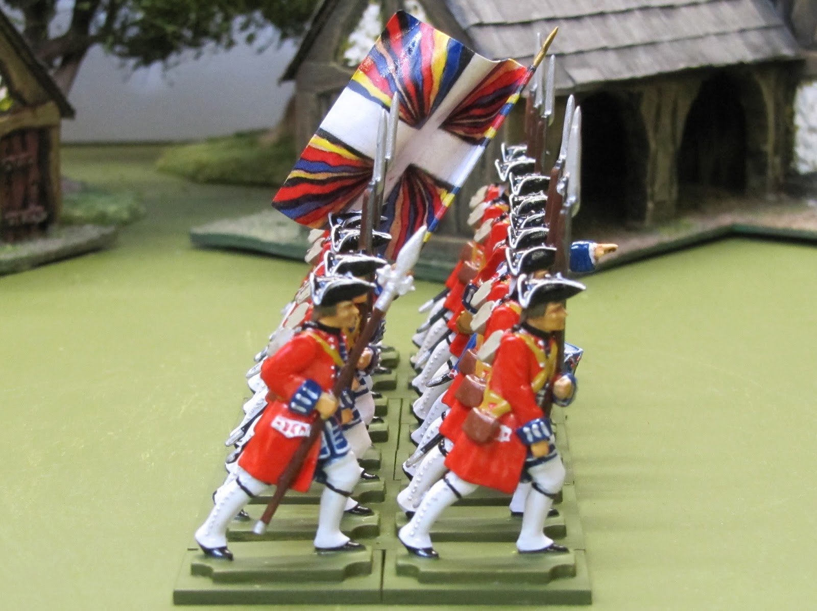 Lace Wars in Tin: French - Swiss Guards