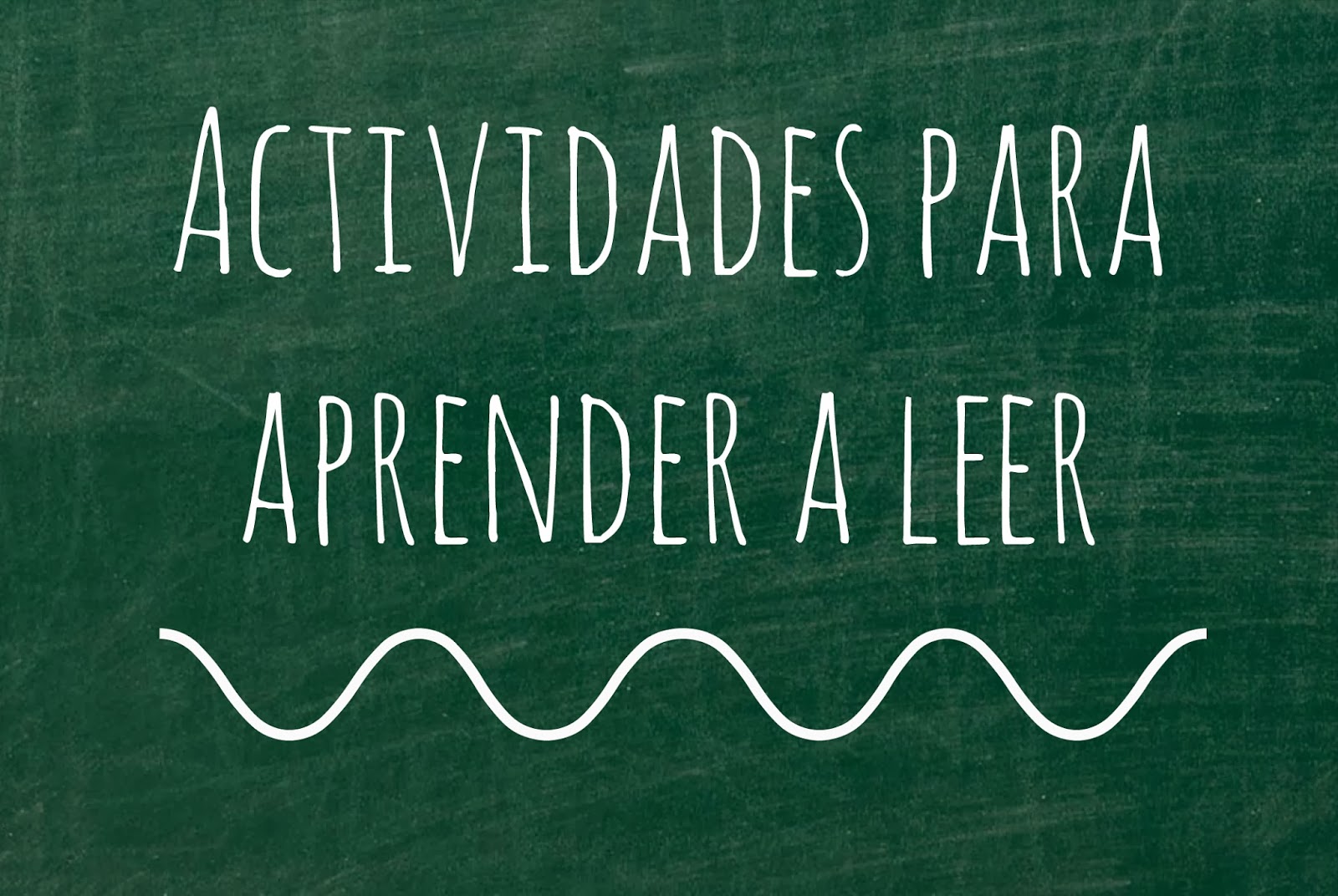 Los cinco: Actividades para aprender a leer