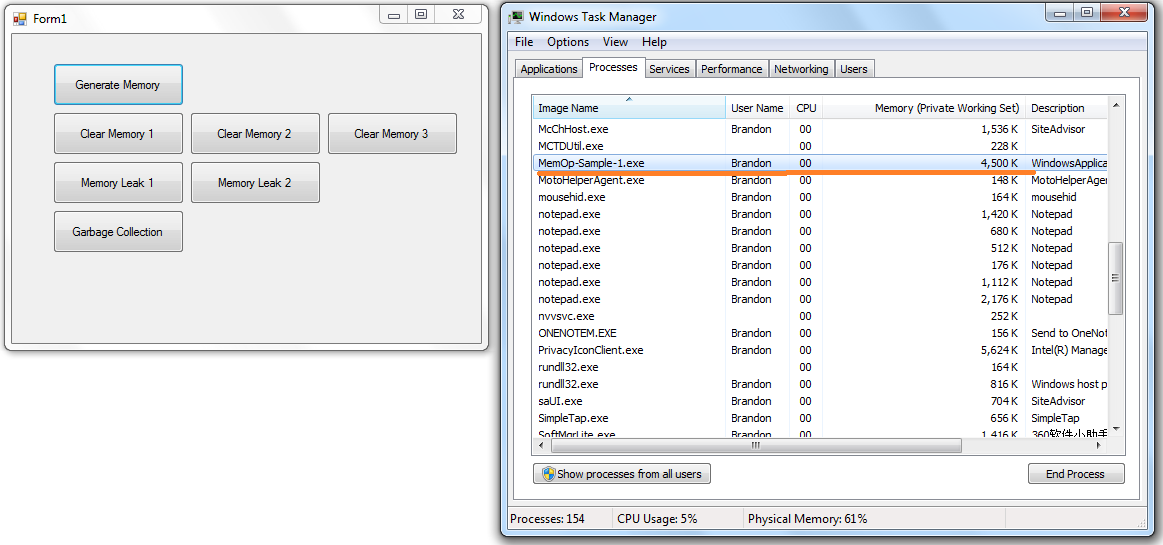 VB.NET Memory Leak Case Study
