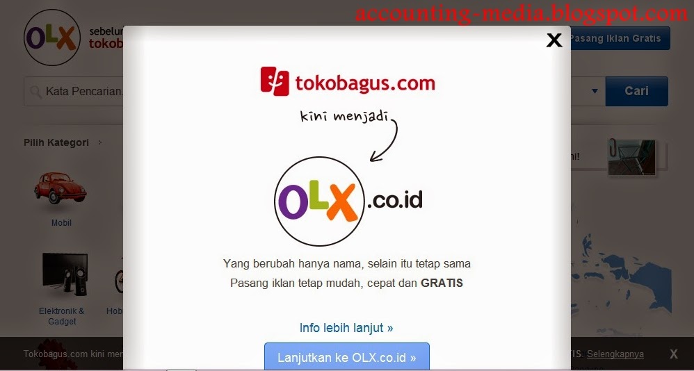 News: Tokobagus.com Berubah Menjadi OLX.co.id. Mengapa? | Accounting Media