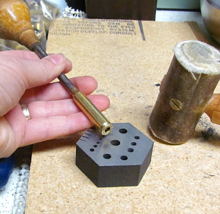 KCPMCGuild: Punch Caps from Shell Casings