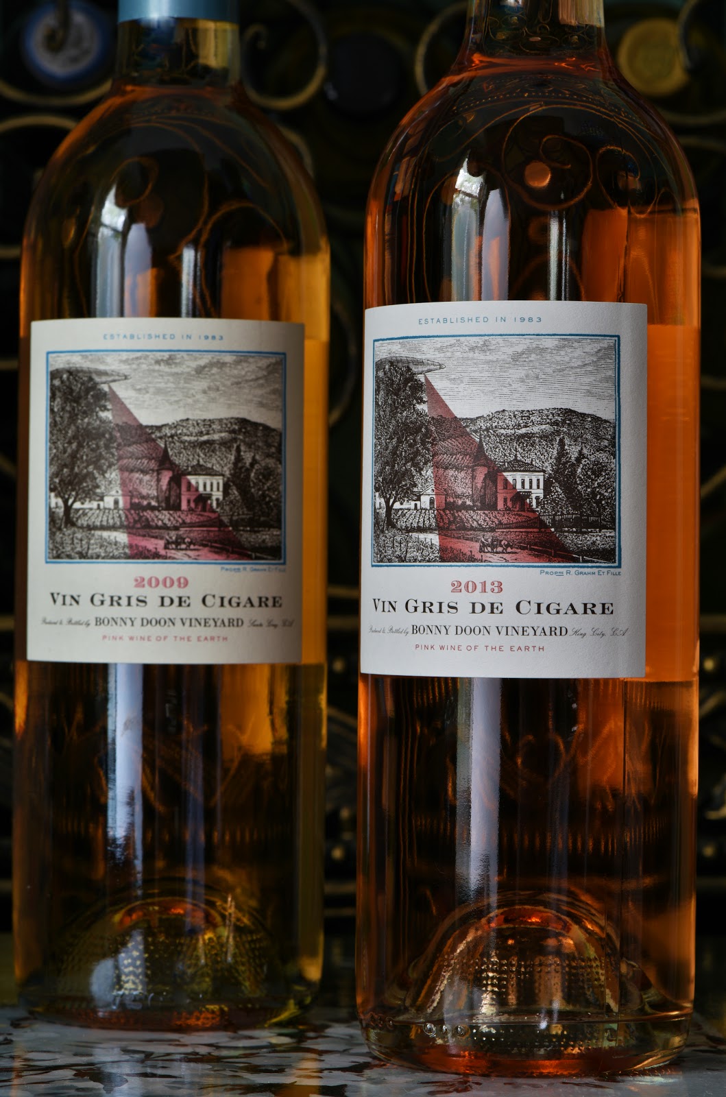 New Hampshire Wine-man: Bonny Doon Vineyard 2009 and 2013 Vin Gris De ...
