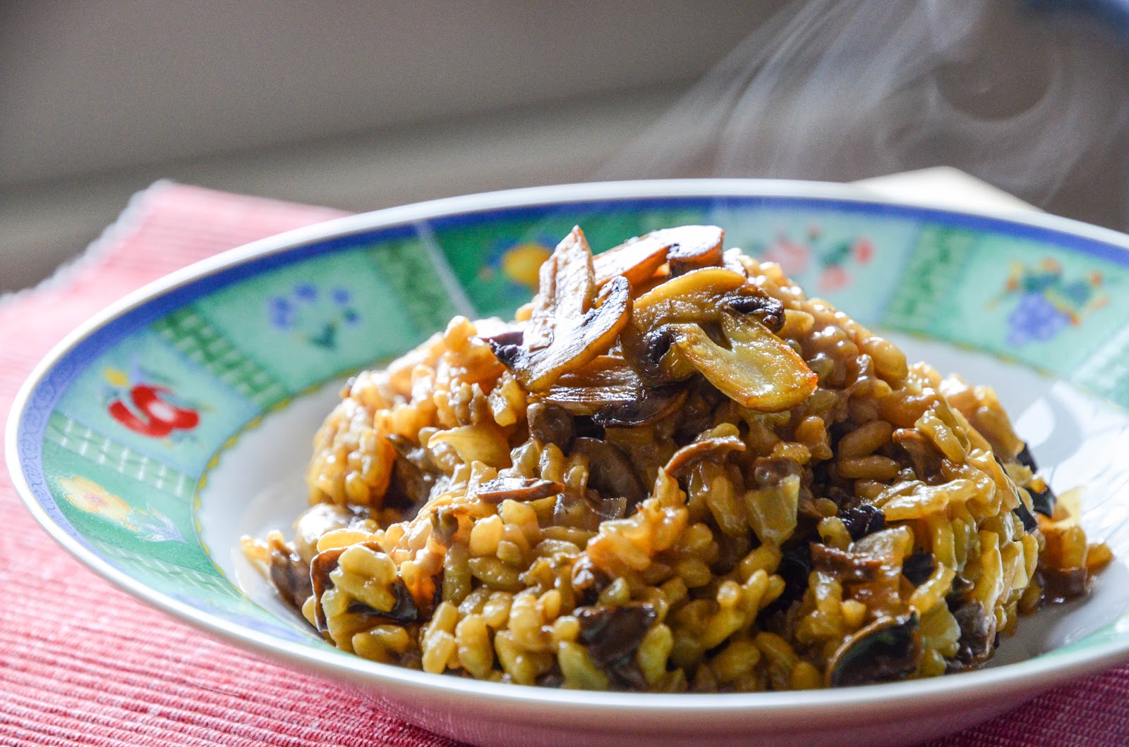 Houbové rizoto ~ Mangiare squisito ~ Foodblog