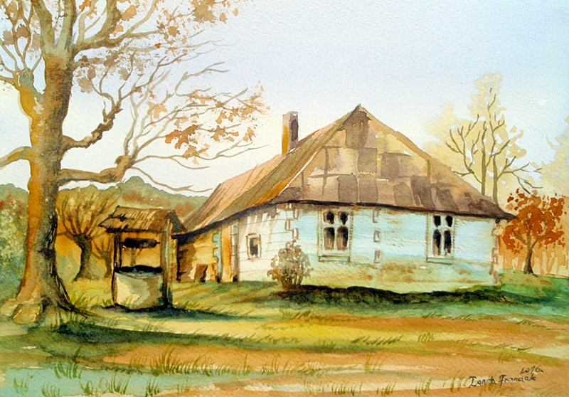 MOJE UKOJENIA OBRAZY DUSZĄ MALOWANE: Sielskie widoki oko cieszą