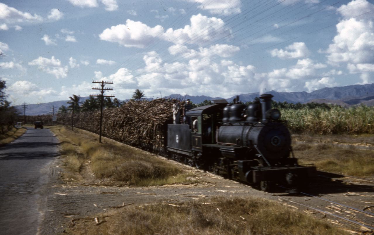 Locomotora Baldwin Numero 7 del Ponce y Guayama Railroad ...