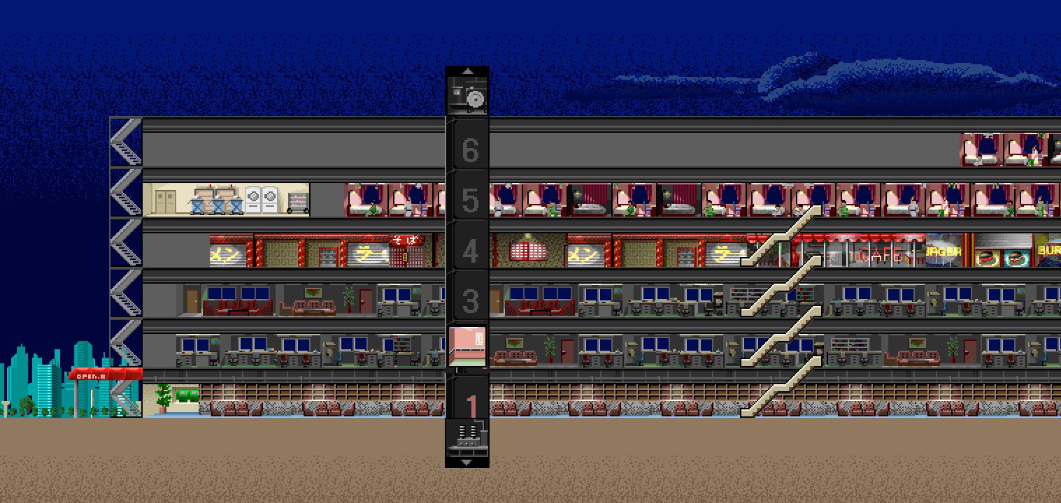 Juegos Viejunos: Sim Tower (Maxis / OPeNBooK 1994) para PC/MAC