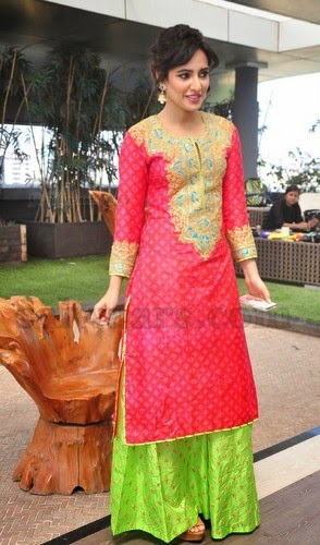 Neha Sharma Pink Salwar - Indian Dresses