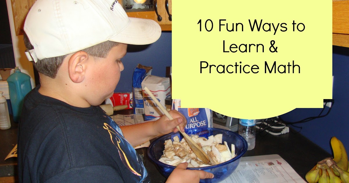 10 math games and hands on learning opportunities