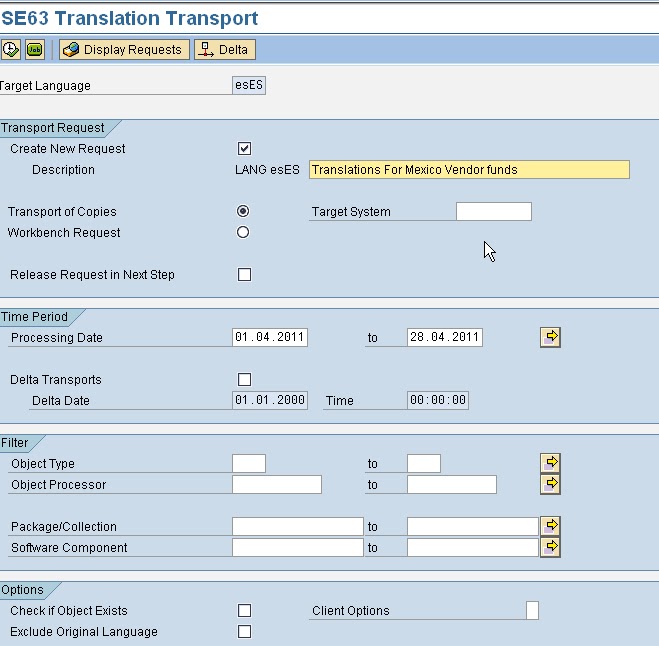 My ABAP Experiences: SAP translations and transports for them