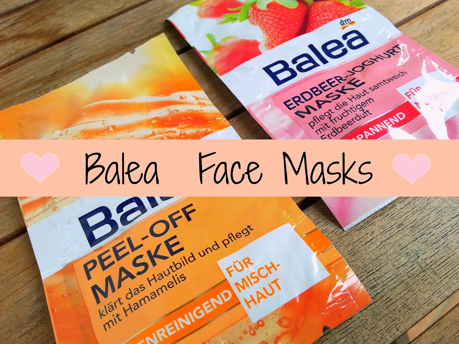 Beautysaur: Balea Face Masks Review