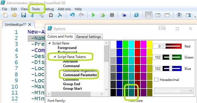 A New Trick with the Backtick