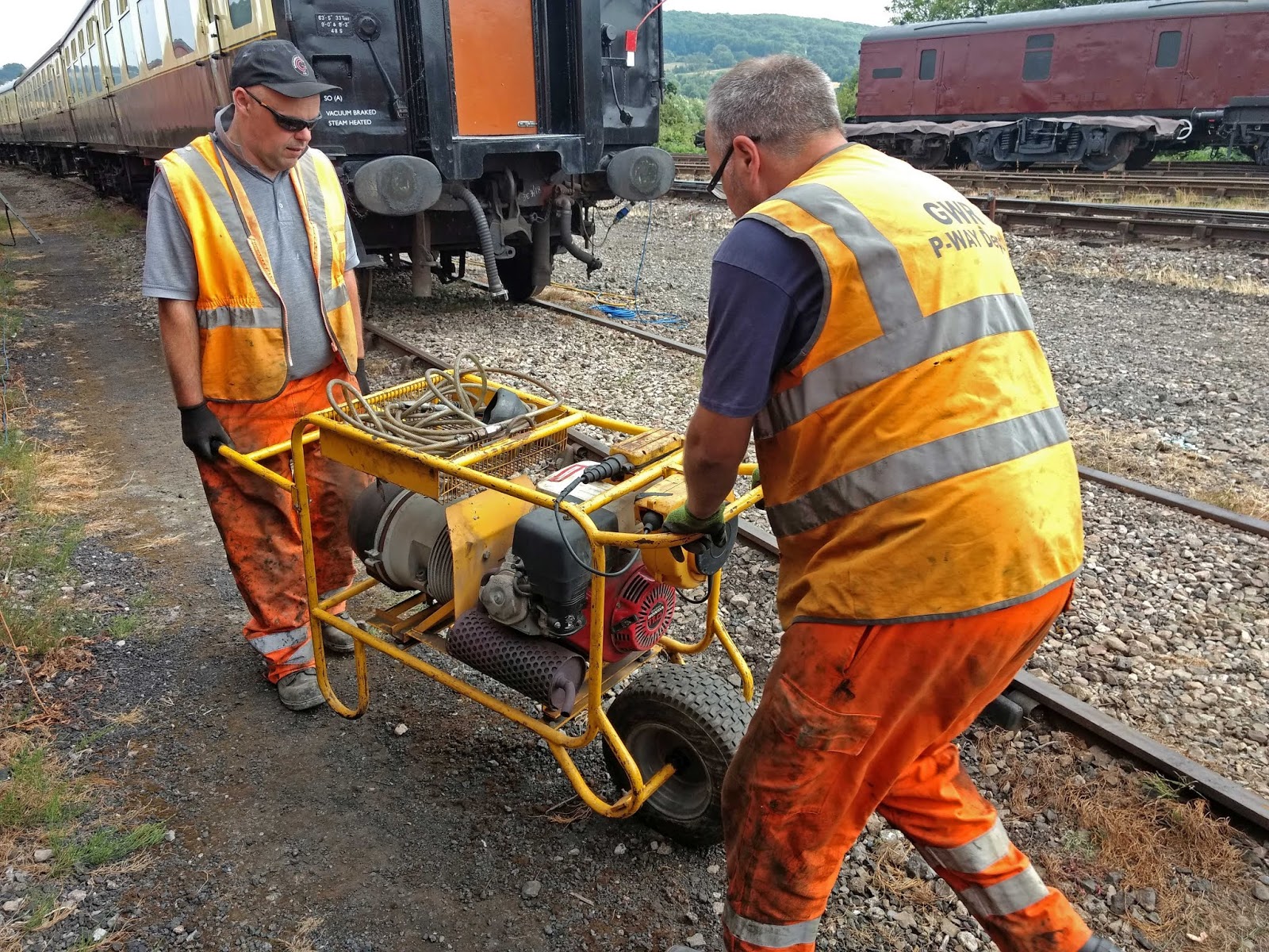 Extension Blog: Stone blowing